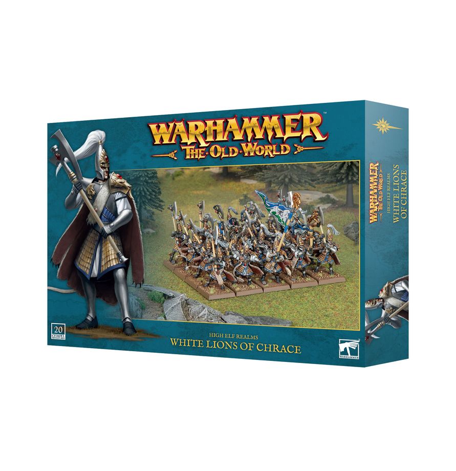 Warhammer Old World White Lions of Chrace High Elf Realms | 20 ...